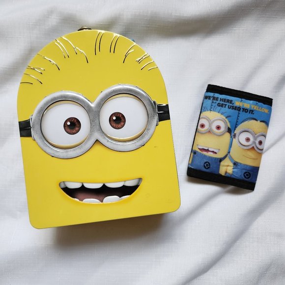 Minions | Accessories | Minions 3d Iron Box Minions Wallet | Poshmark